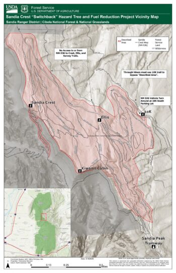 Sandia Crest Closure – Friends of the Sandia Mountains